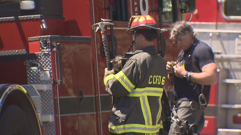 Fire at Clark County home under investigation; one man rescued