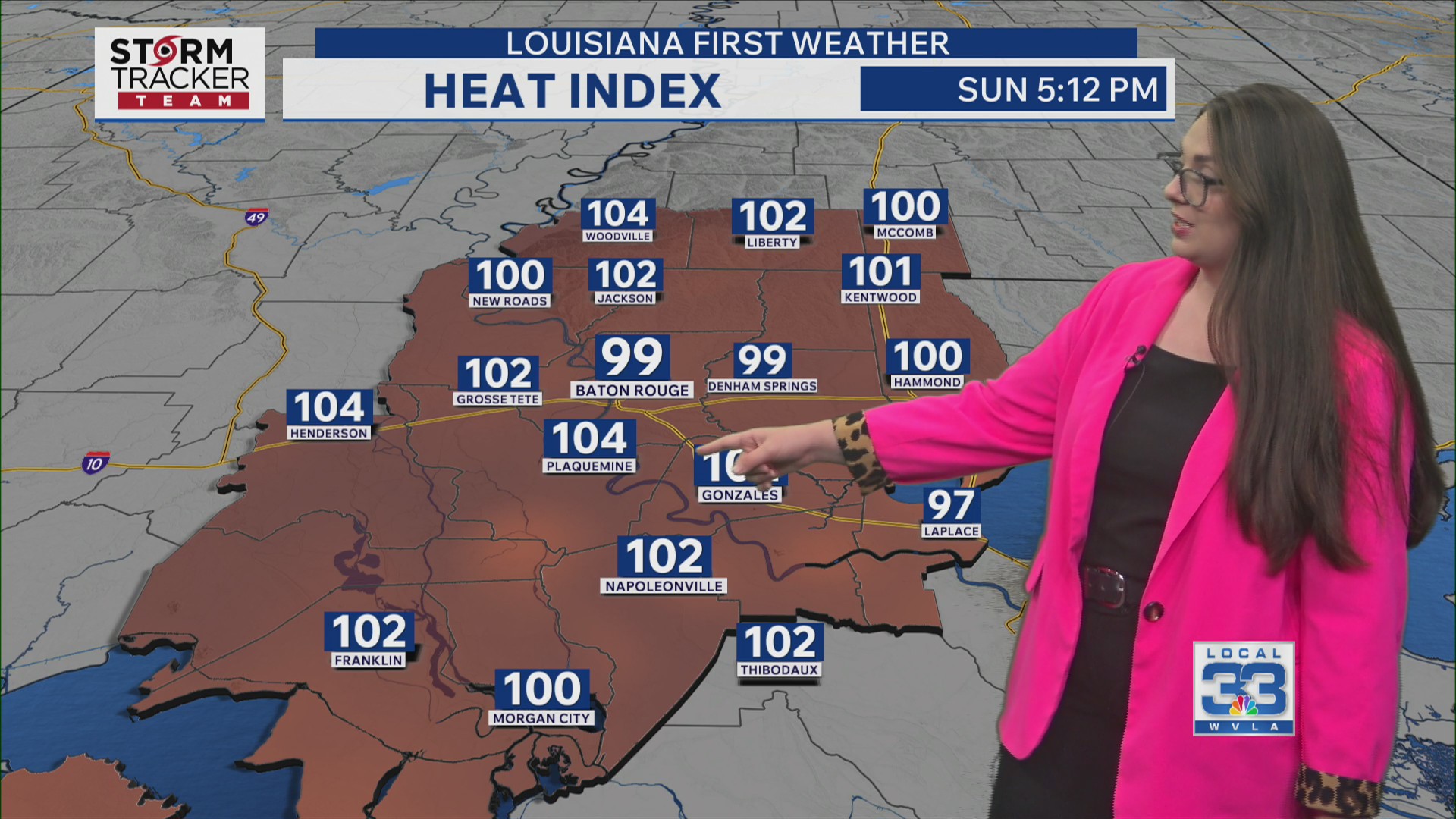 Sunday evening forecast: Minimal rain leads to warmer temperatures