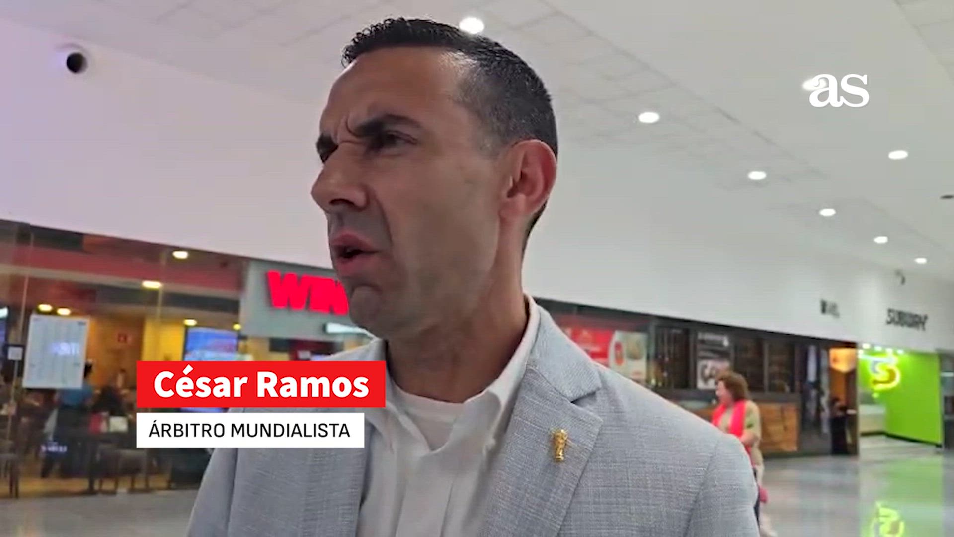 César Ramos responde sobre no pitar la final: "No hay ninguna espina ...