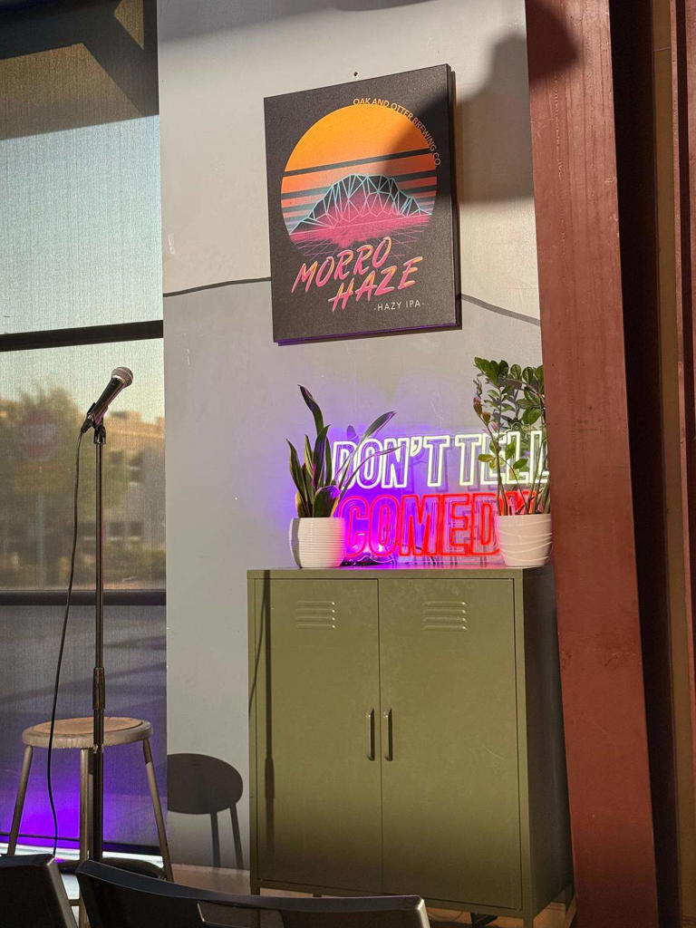 There's a secret comedy club in SLO County - but shhh don't tell
