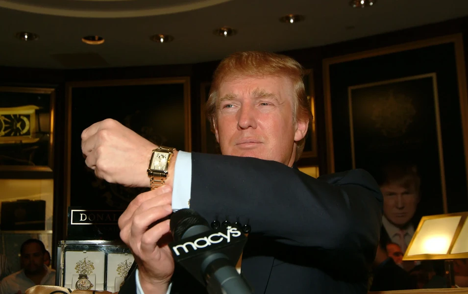 Trump-licensed watch typo leaves buyer’s wife in tears