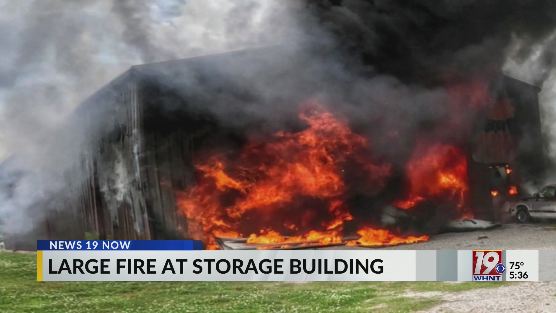 Fire engulfs Madison County storage building | May 31, 2026 | WHNT News ...