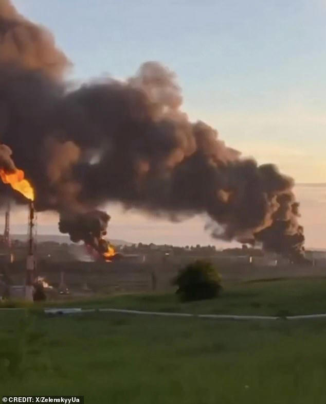 Ukrainian drones strike oil pumping station 800 miles into Russian ...