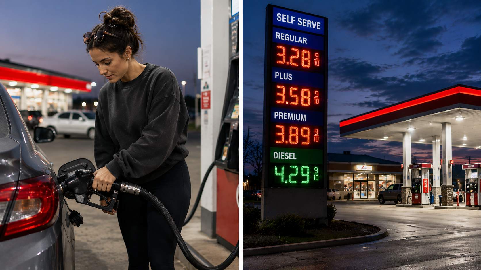 These are the best times of day to find slightly cheaper gas
