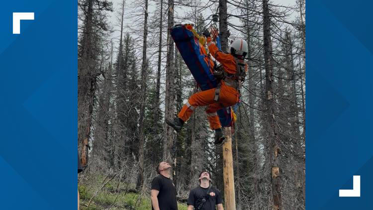 Timberlake Fire Protection District hikes 9 miles to rescue fallen ...