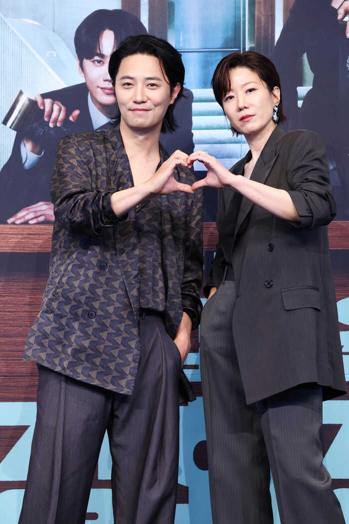 S. Korean actress Jeon Hye-jin and actor Jin Koo