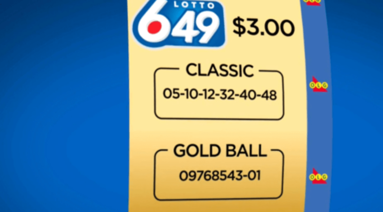 Winning Lotto 6/49 Gold Ball jackpot ticket worth $16M sold in Peterborough