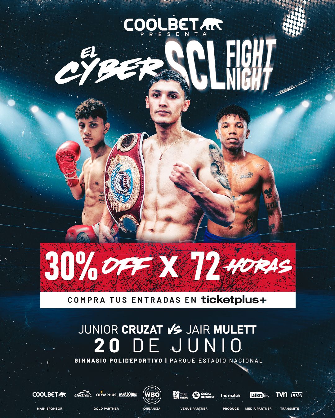 Defensa mundial de Junior Cruzat entra al Cyber Monday: SCL Fight Night ...