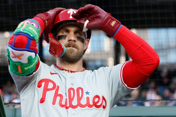 Phillies' Bryce Harper concerned over MLB lockout ramifications