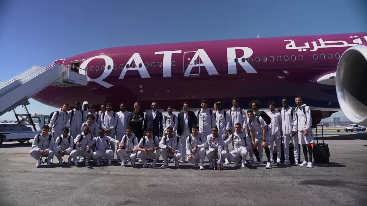 Qatar arrive in California to begin World Cup preparations
