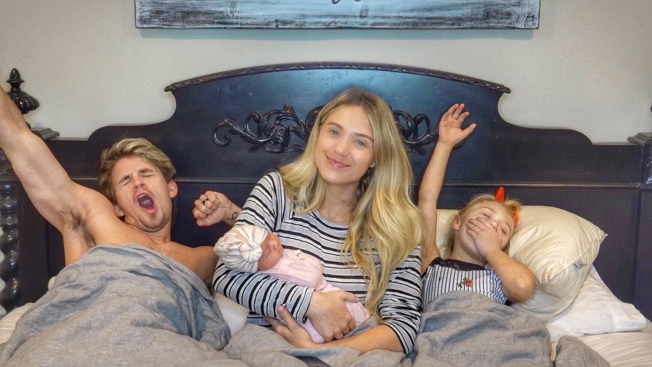 Our family morning routine with baby Posie