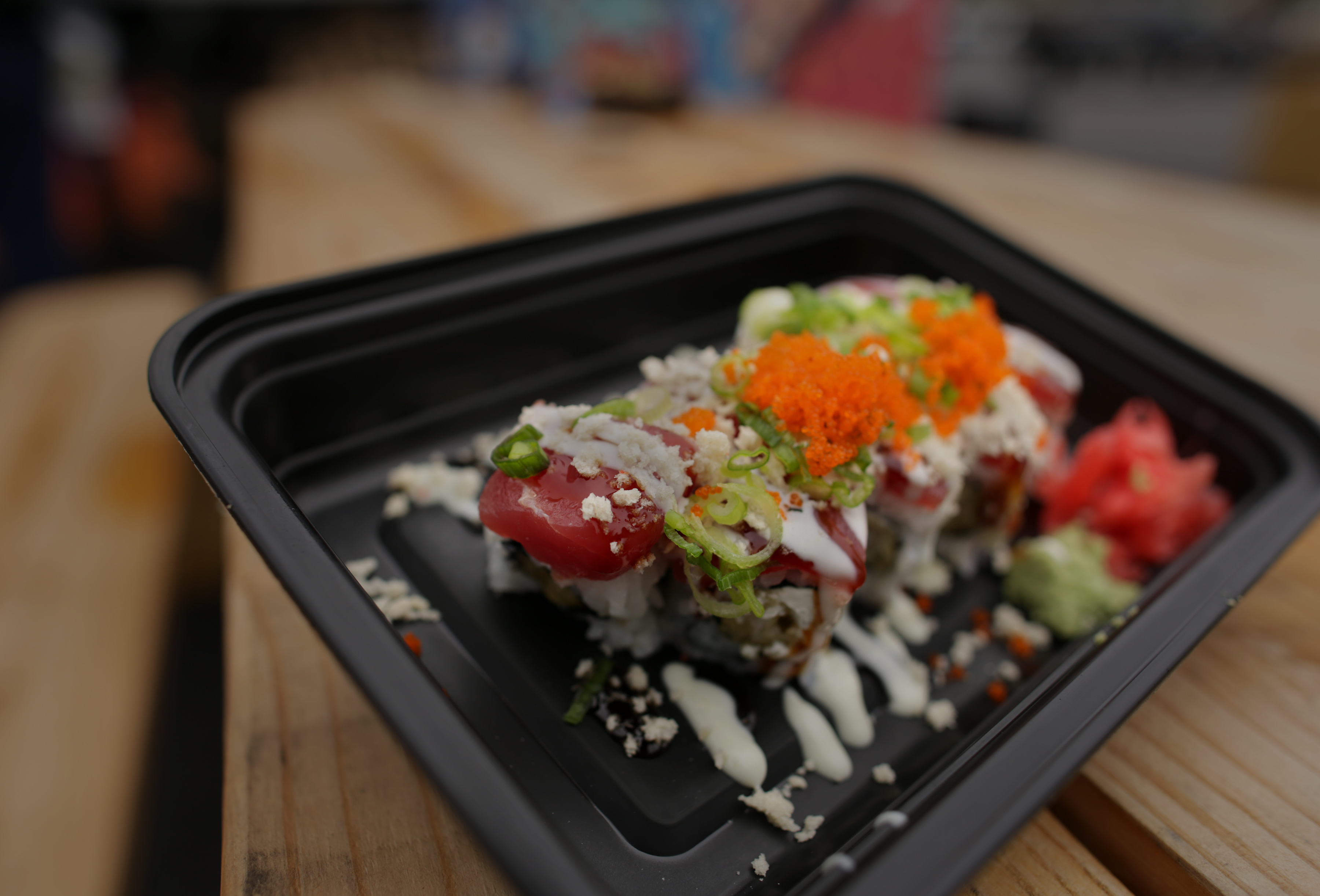 Review: Get your roll on at sushi drive-thru and walk-up spot in ...
