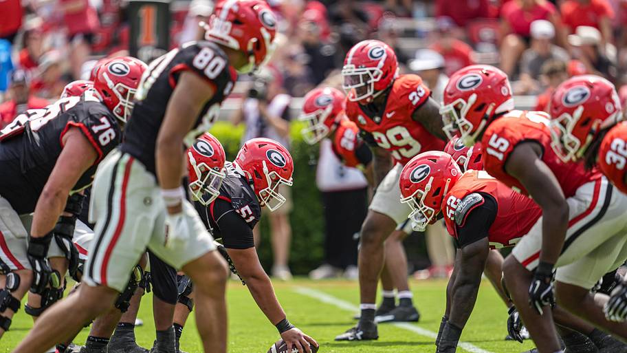 One stat will blow everyone's mind about Georgia's projected starting ...