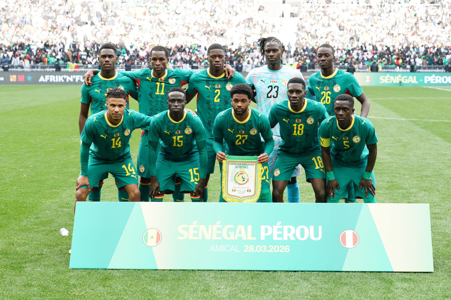 United States vs Senegal – Official lineups
