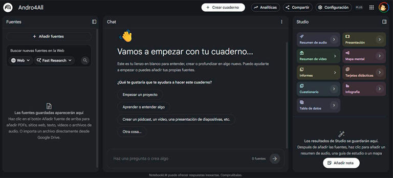 NotebookLM en español: cómo usarlo y generar tu podcast con IA
