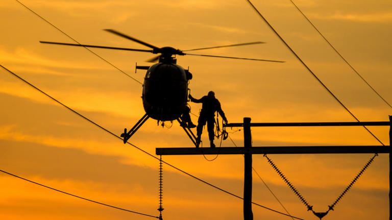 The reason power lines have orange balls is almost as interesting as ...