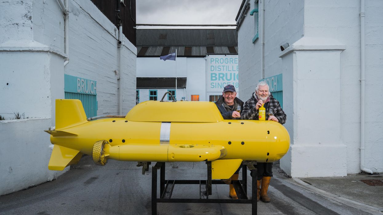 Fishermen recall mystery of 'yellow submarine' hauled ashore on Islay ...