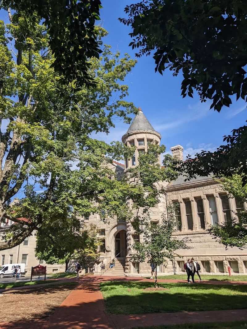 This grand Indiana University historic library looks exactly like a ...