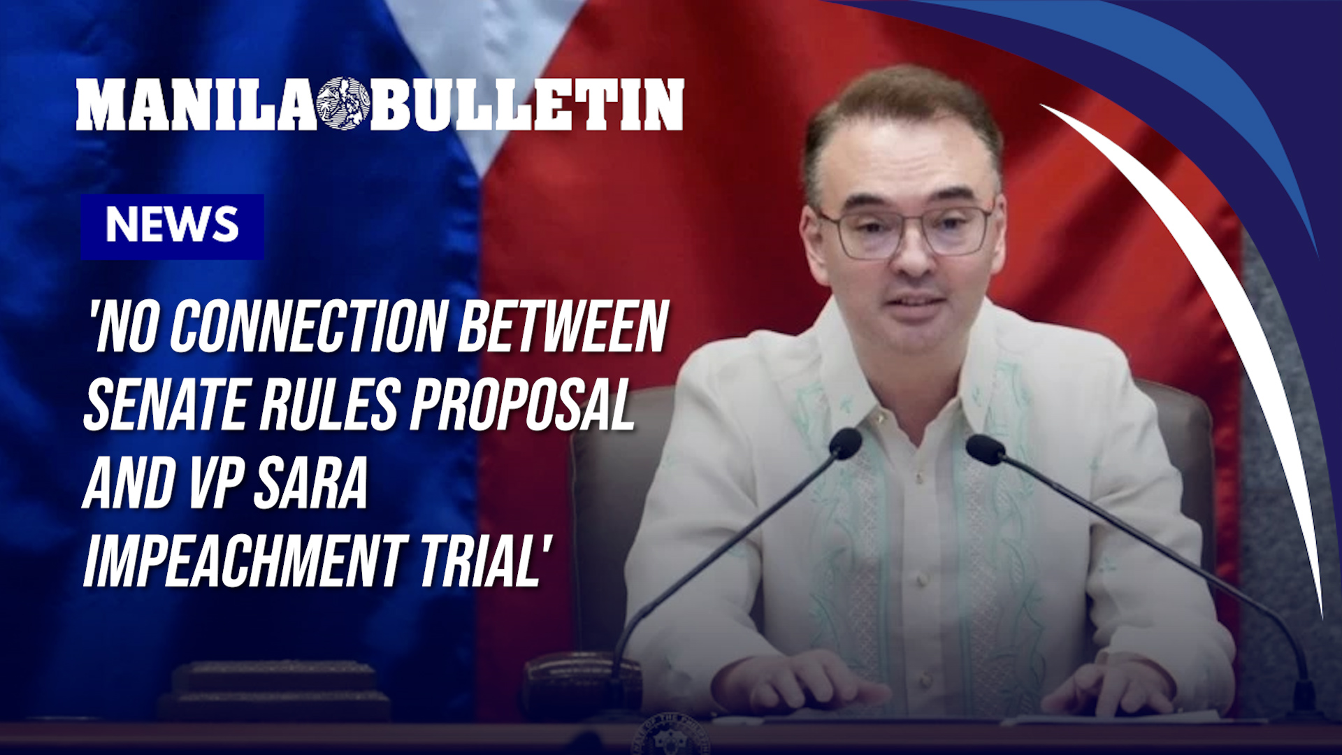 Senate rules proposal and VP Sara impeachment trial are unrelated, says ...