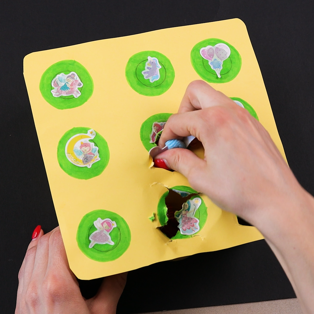 A fun recycling DIY: Turn yogurt cups into awesome gift boxes for kids! 🎁 🌟