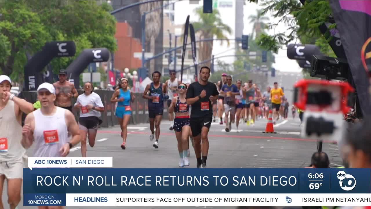 Rock 'n' Roll Marathon returns to San Diego