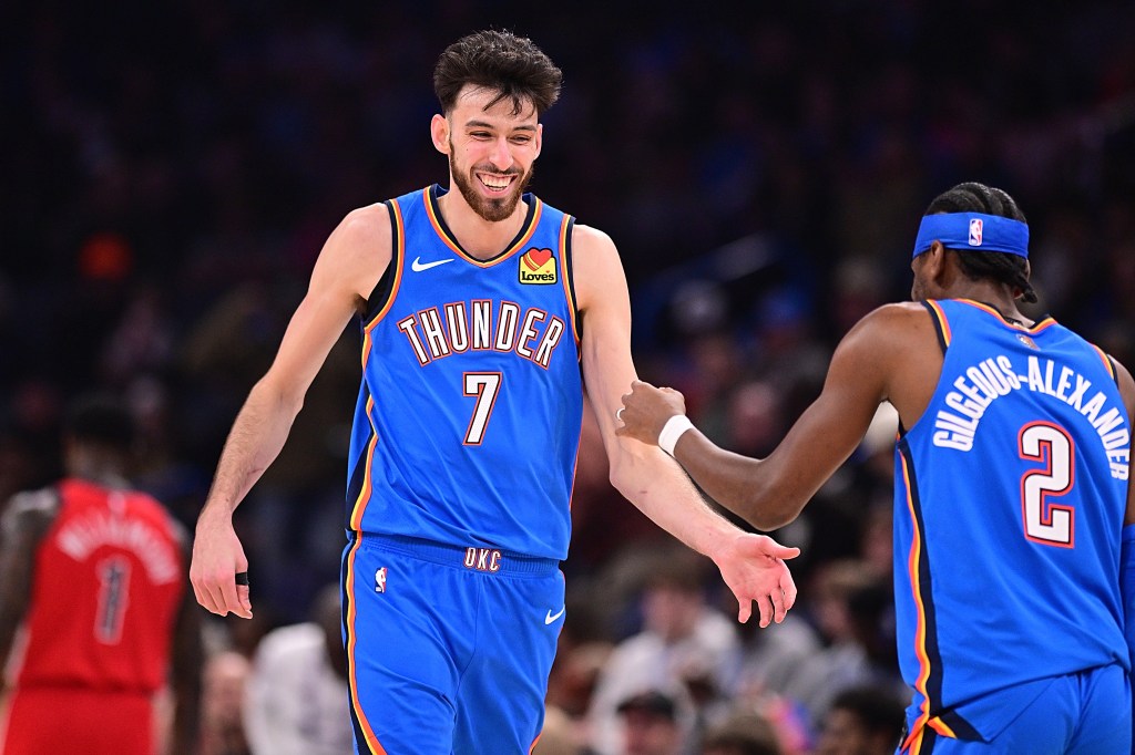 Chet Holmgren reacts to supportive message from Shai Gilgeous-Alexander