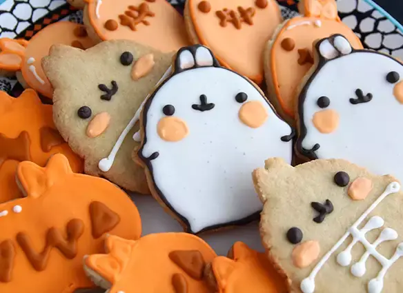 Galletas halloween molang