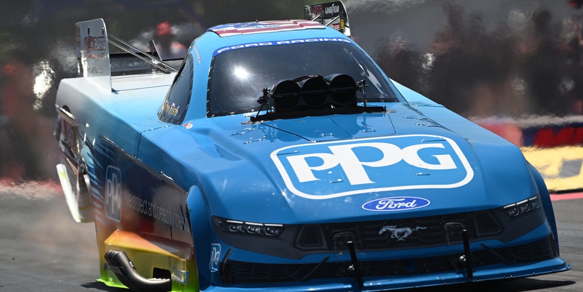 Slumping NHRA champion Austin Prock restores his funny car prowess