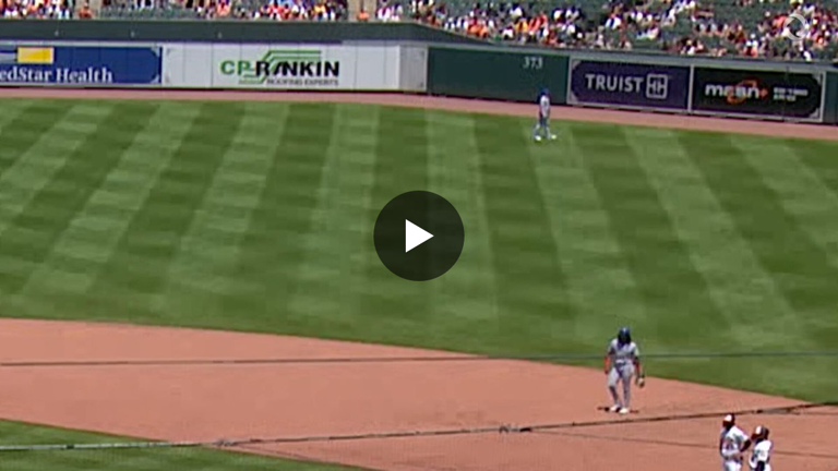 MLB star forced to leave game after getting hurt by ball thrown from ...