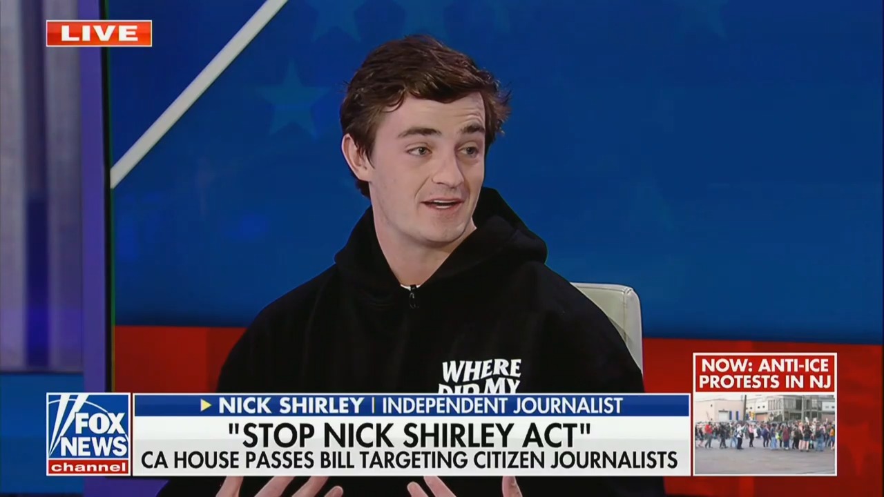 Nick Shirley slams 'left-wing media' for putting 'target' on his back ...