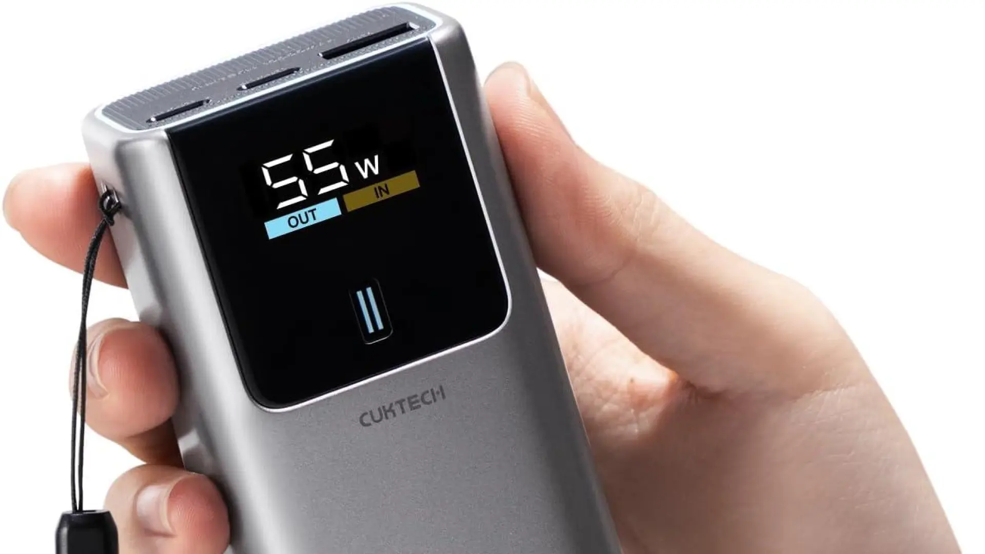 Cuktech 10 mini, una powerbank compacta con carga rápida de hasta 55 W