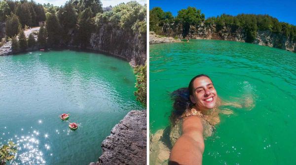 This stunning Ontario swimming hole is like Italy's Lake Como and it's ...
