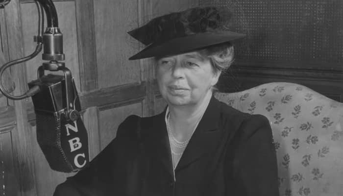 Quote of the day by Eleanor Roosevelt, 'Do not stop thinking of life'