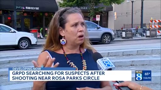 GRPD seeking suspects in Rosa Parks Circle shooting
