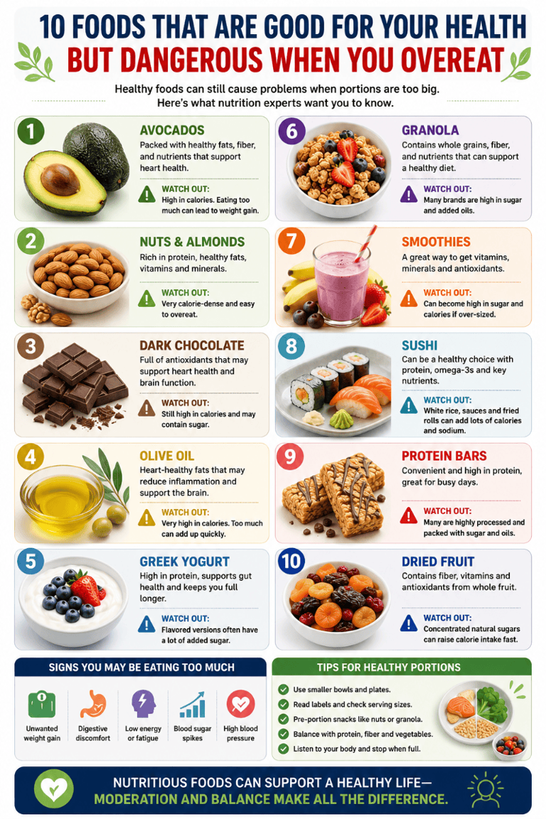 10 foods many people think are super healthy but may become problematic ...