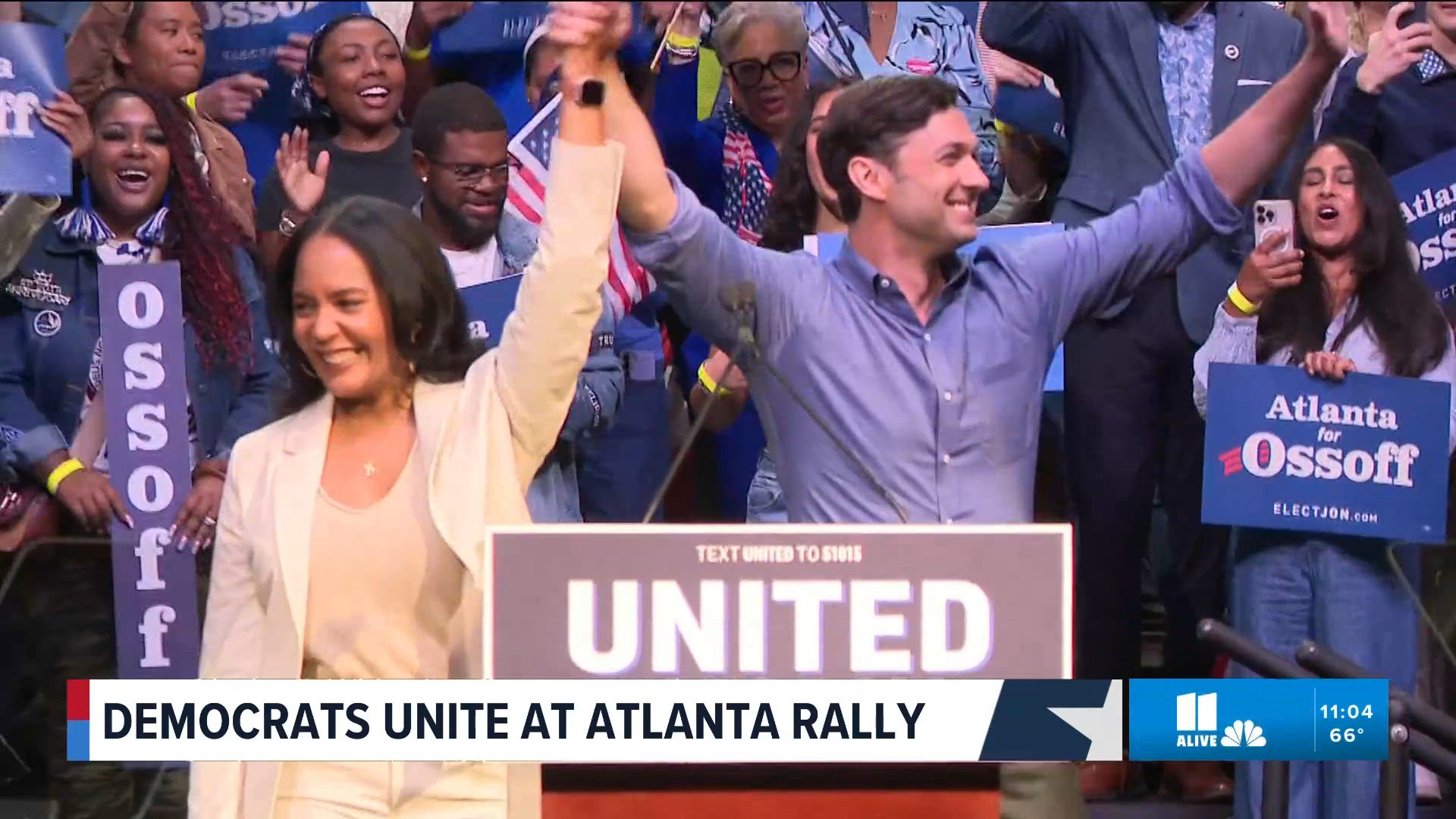 Jon Ossoff and Keisha Lance Bottoms show off head start in Georgia as ...