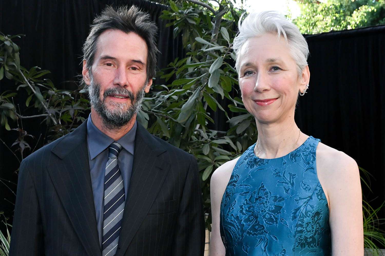 Keanu Reeves says Alexandra Grant is easy to love as she admits her art ...