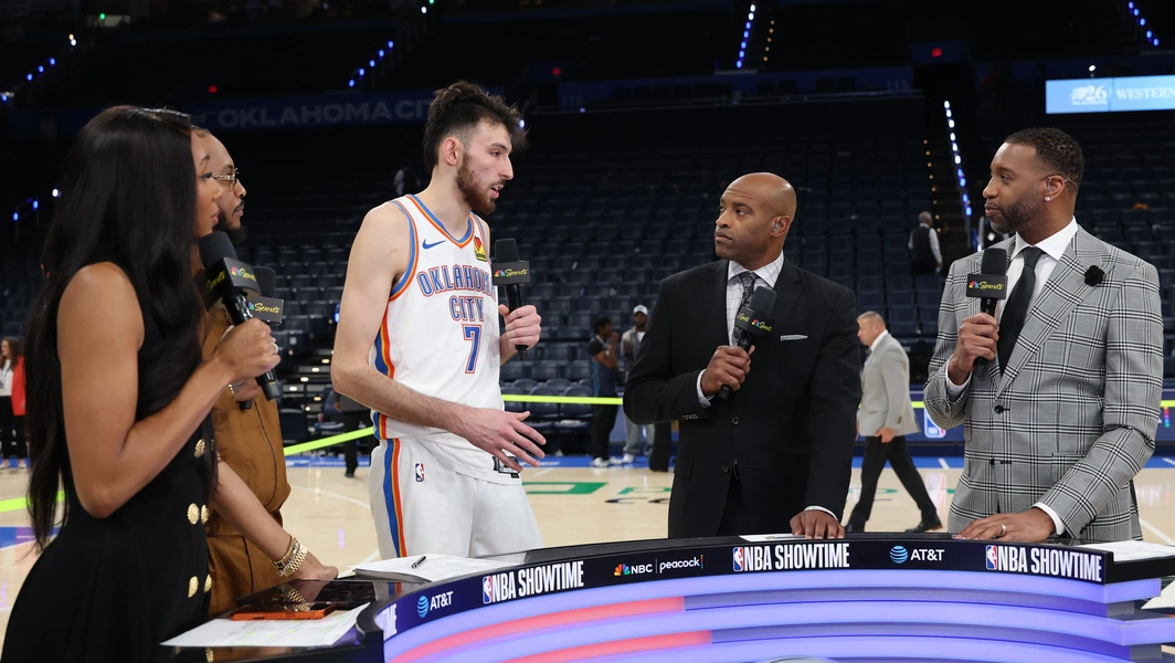 Holmgren admits rhythm issues as Thunder face Spurs rivalry test