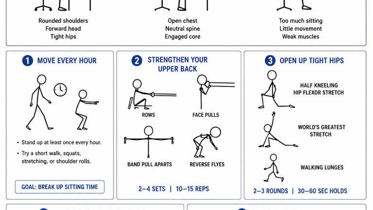 How to improve your posture naturally