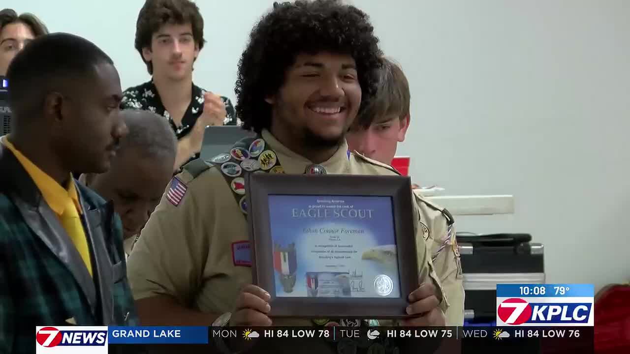 Vinton Boy Scout achieves Eagle Scout rank, continuing family legacy