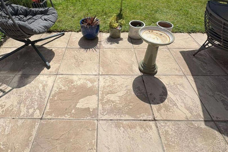I clean my patio every summer with 2-ingredient solution that works ...