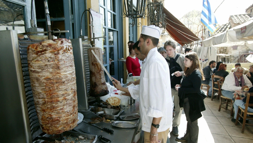 From spit to skewer: The art of Greek street food