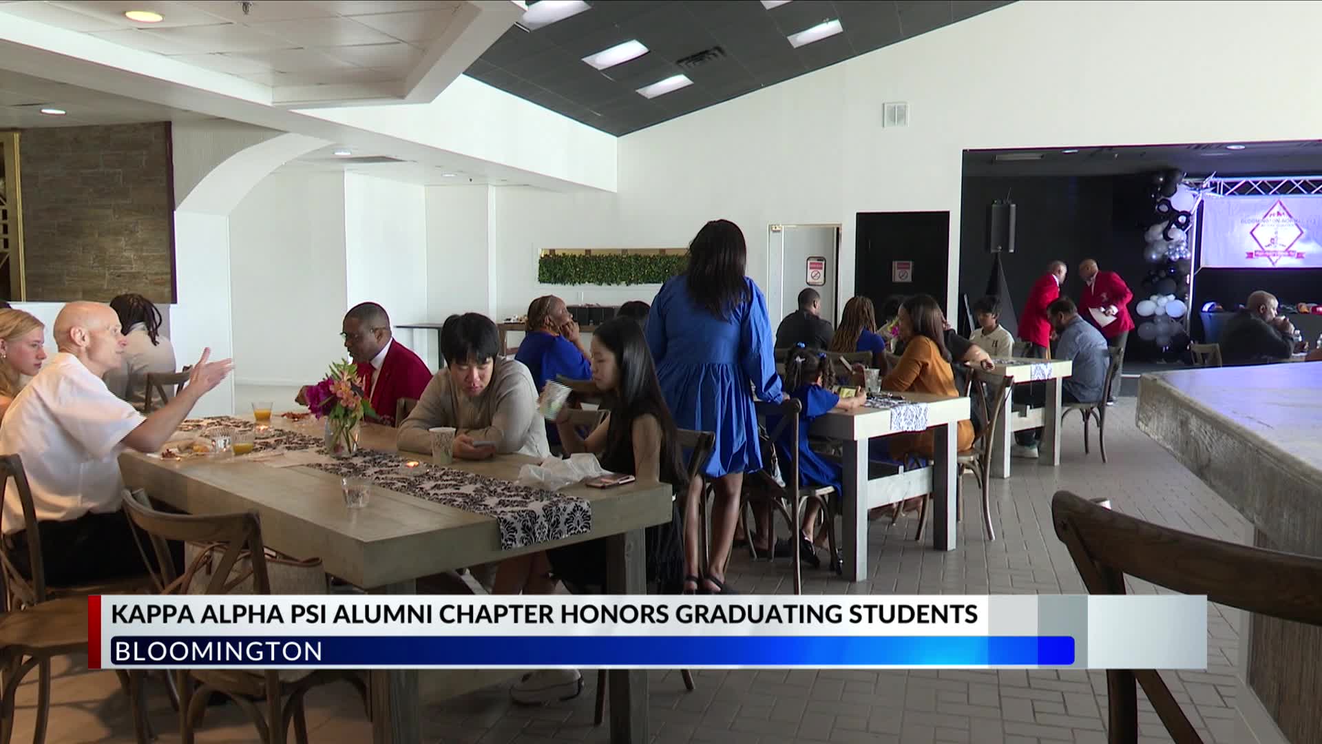 Kappa Alpha Psi alumni chapter honors graduating students in Bloomington