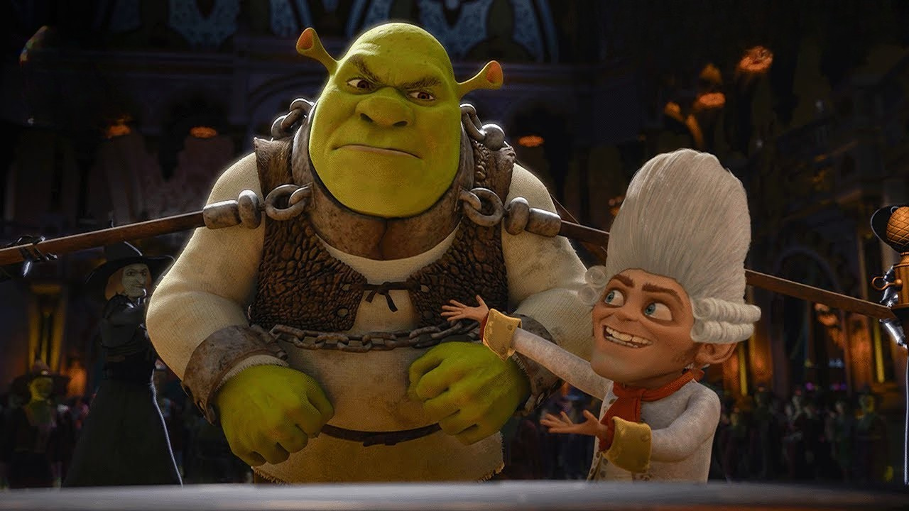Shrek's Daring Escape from Rumpelstiltskin's Castle Shrek Forever After