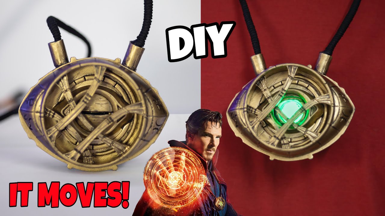I made Eye of Agamotto from Doctor Strange MOM