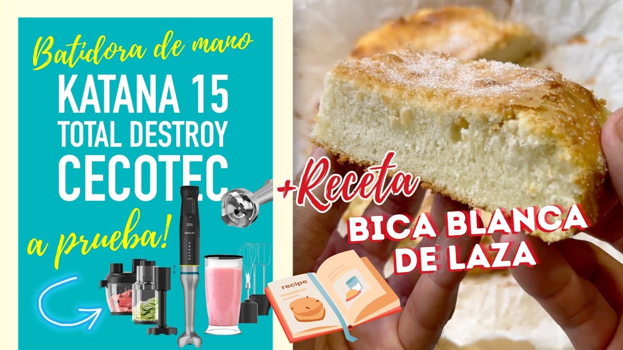 🧑‍🍳 Pongo a prueba la batidora de mano Cecotec Katana 15 Total Destroy ...