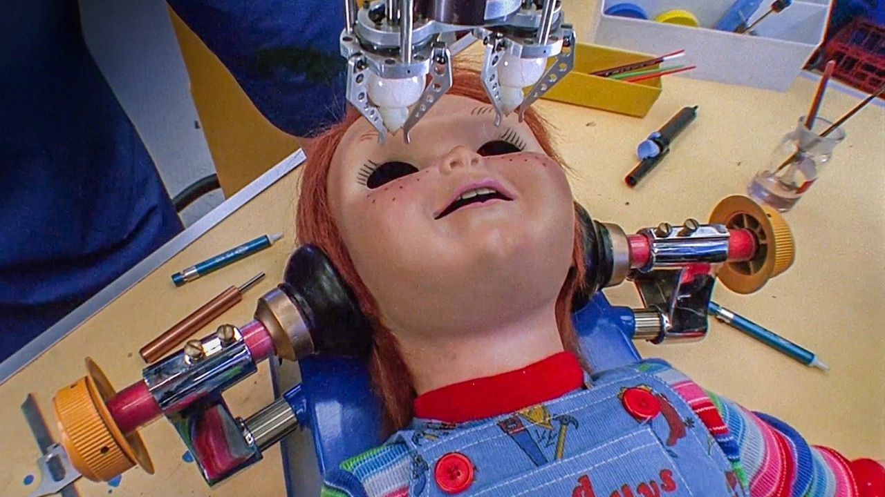 Chucky is rebuilt (intro credits) Child’s Play 2
