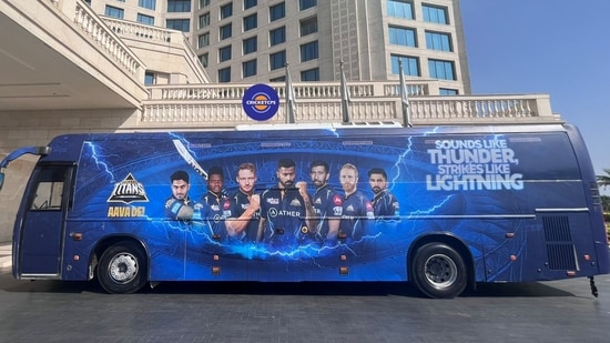 Gujarat Titans players, staff evacuated from team bus after short ...