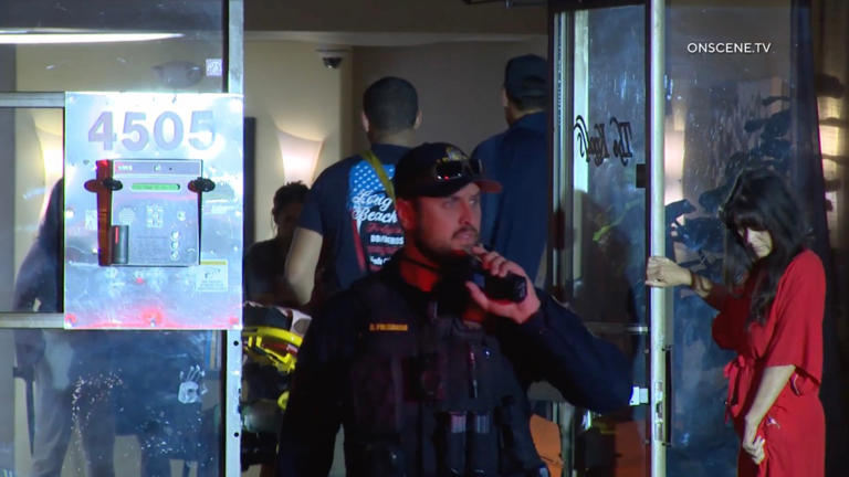 Police search for suspect in random Long Beach stabbing that injured woman