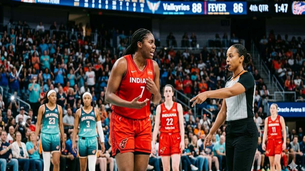 WNBA Officiating Under Fire: Why Aliyah Bostons Frustration Reflects a ...